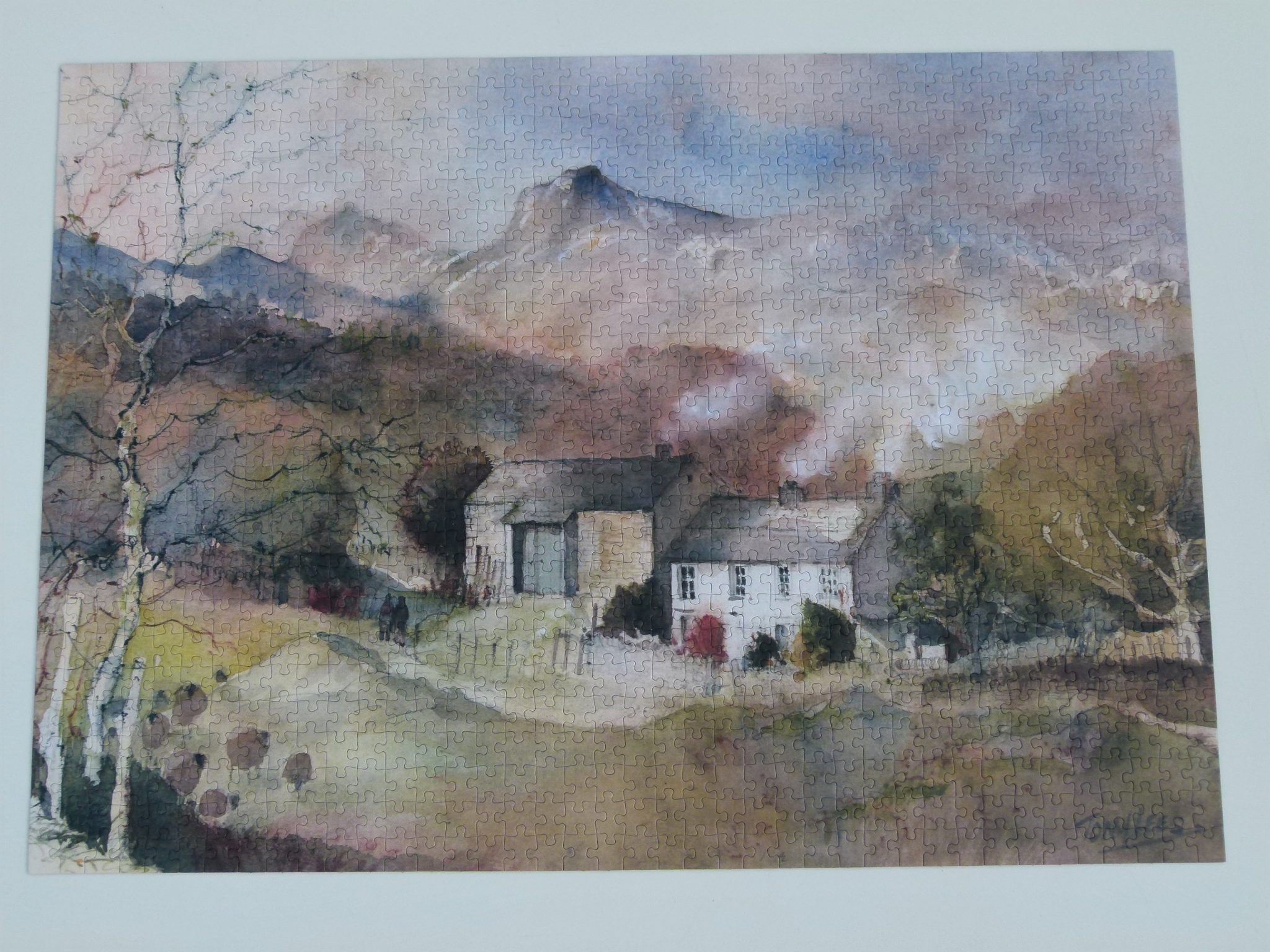 Langdale Pikes - Lakeland Art World by Tony Lees